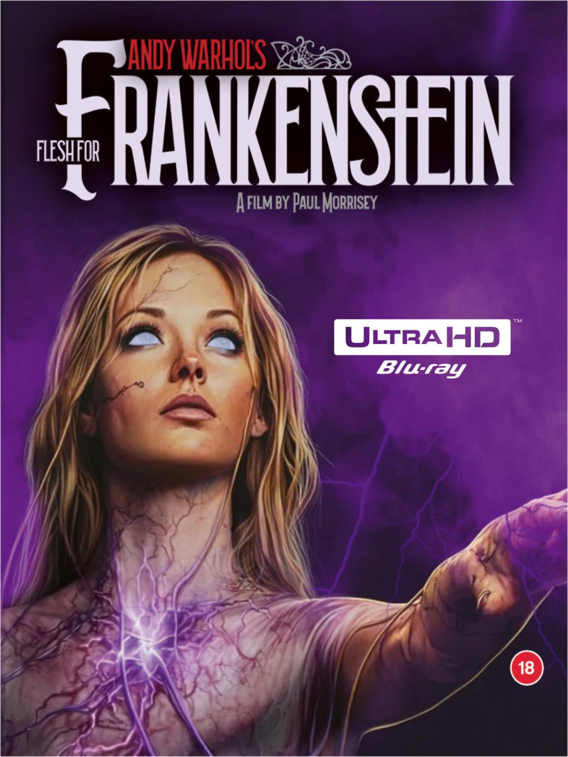 Andy Warhol Presents – Flesh For Frankenstein (Limited Edition 4K UHD Blu-ray) - Screenbound ...