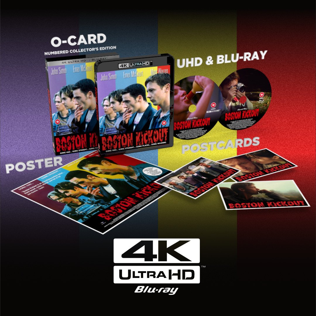 Boston Kickout (Limited Edition 4K Ultra HD + Blu-ray Discs) - Screenbound Direct #woocommerce_price