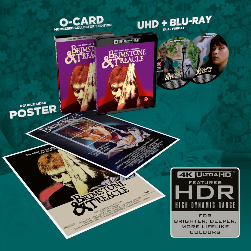 Brimstone and Treacle – Limited Edition (UHD4K+Blu-Ray) - Screenbound ...